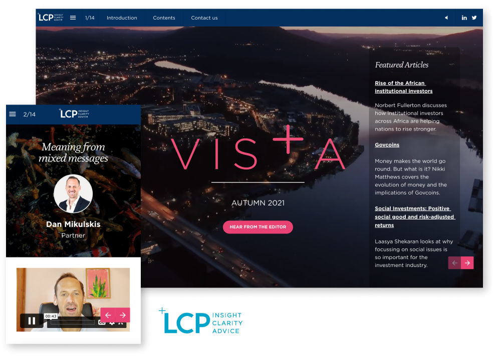 LCP Interactive Investment Magazine Example – Foleon LCP Interactive Investment Magazine Example – Foleon